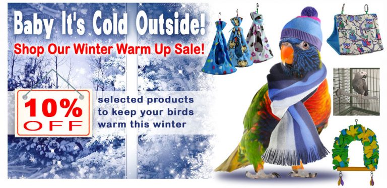 How to Keep Your Bird Warm – Paco Parrot's Blog